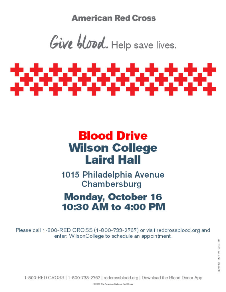 Blood drive ad – The Wilson Billboard